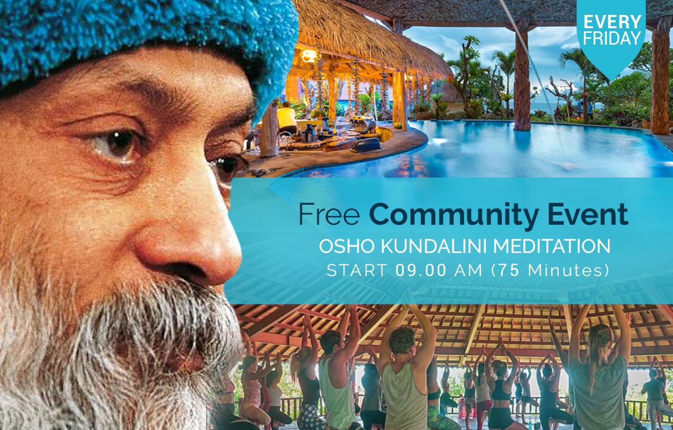 Osho Kundalini Meditation at Udara Bali Yoga, Detox & SPA